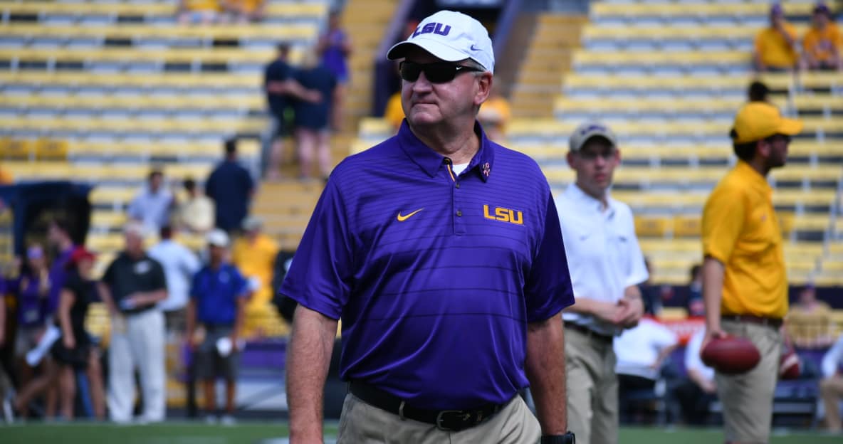 What Is Success For Steve Ensminger? – LSU Football Report