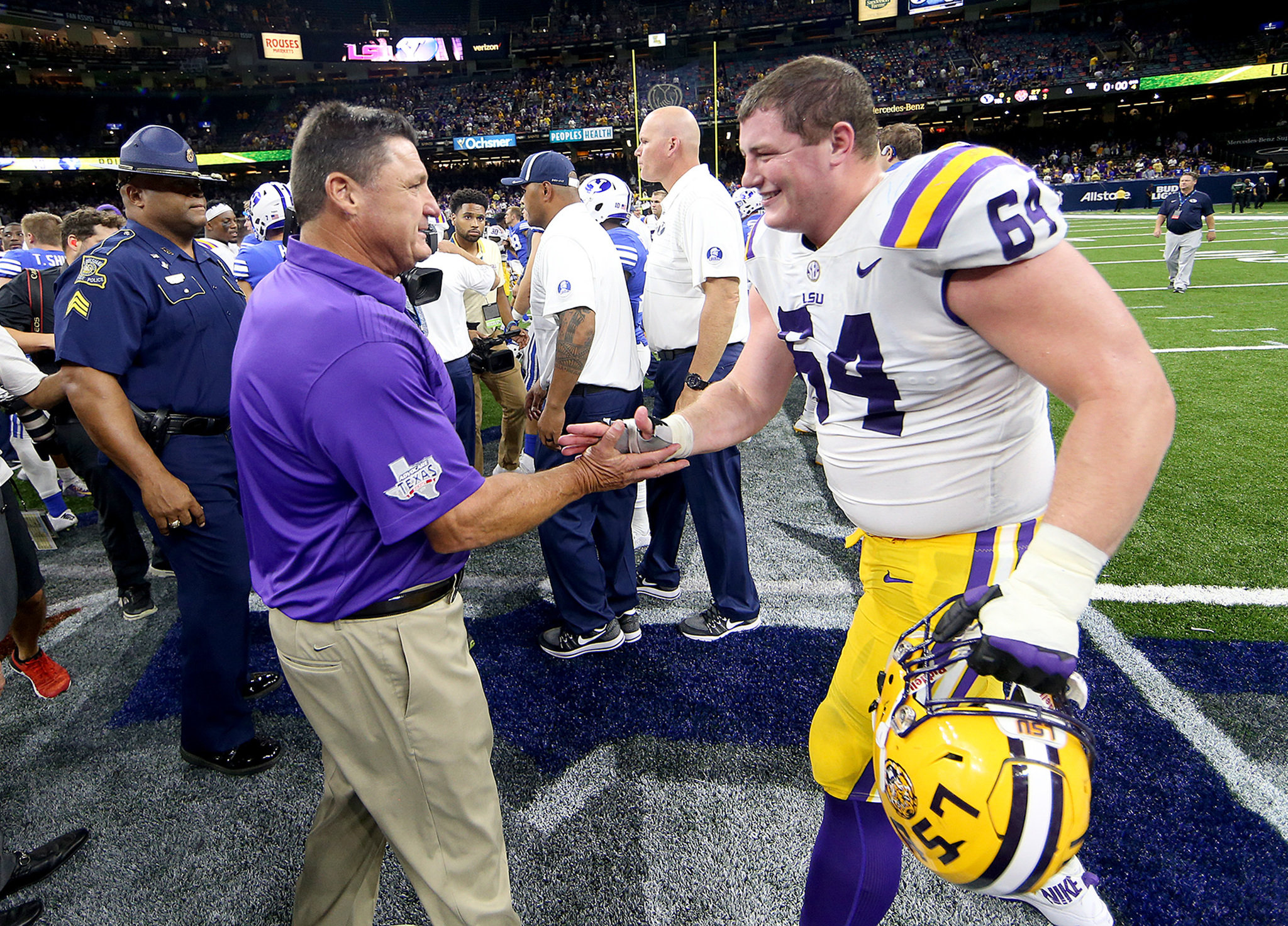 New Orleans Saints pick LSU offensive lineman Will Clapp in 7th round ...