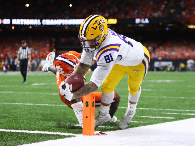 Thaddeus Moss Fantasy Football Outlook – LSU Football Report