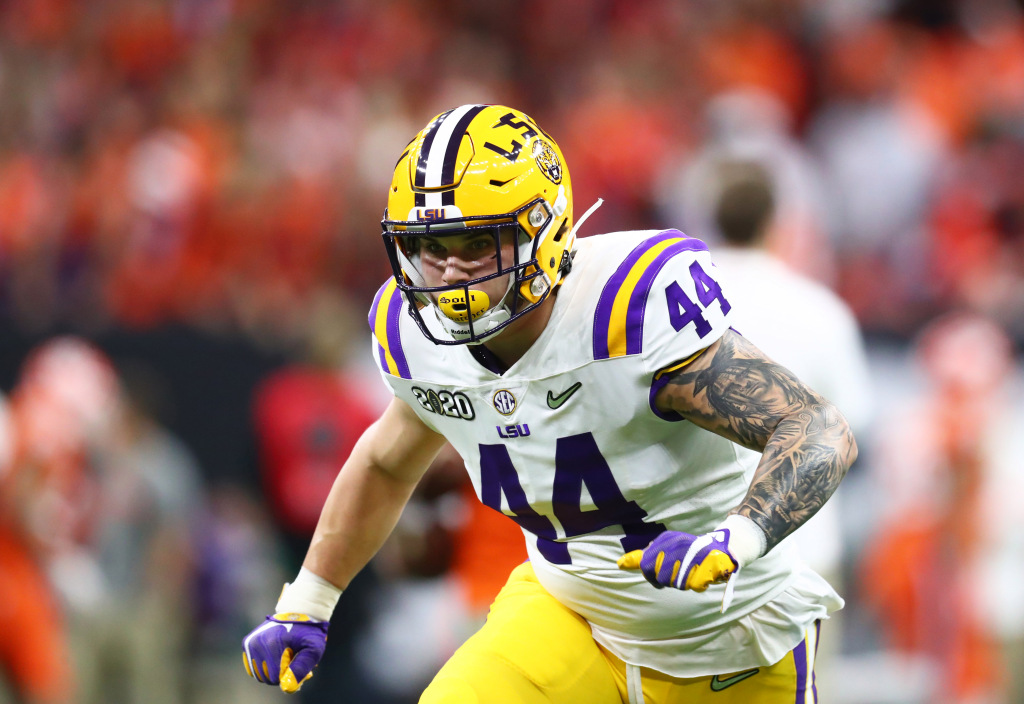 LSU FB Tory Carter shows off natty tattoo – LSU Football Report