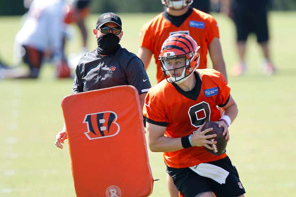 Watch: Joe Burrow Bengals training camp footage – LSU Football Report