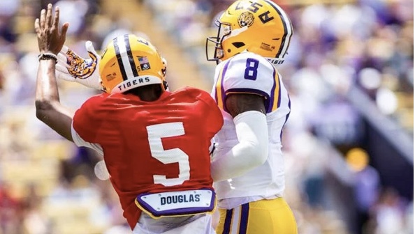 LSU Football Spring Game: Who impressed on the offense? – LSU Football ...