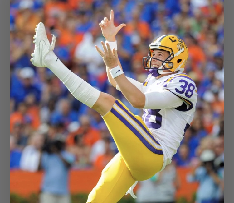Punter Brad Wing, No. 38, became unlikely star at LSU – LSU Football Report