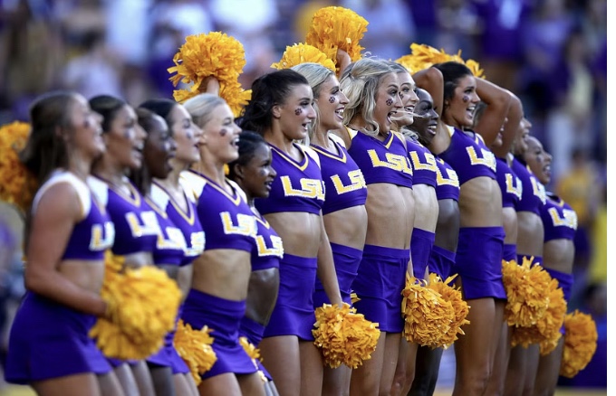 LSU in top 5 CFB cheerleading squads in 2023 – LSU Football Report